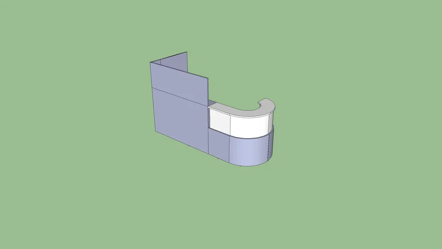 Reception desk | 3D Warehouse