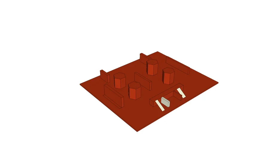 Speedball Course | 3D Warehouse