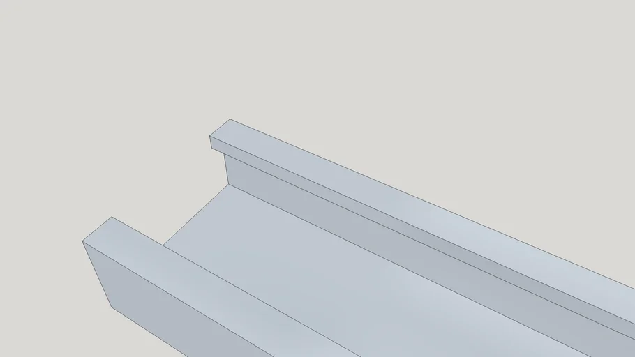 aluminum T-track | 3D Warehouse