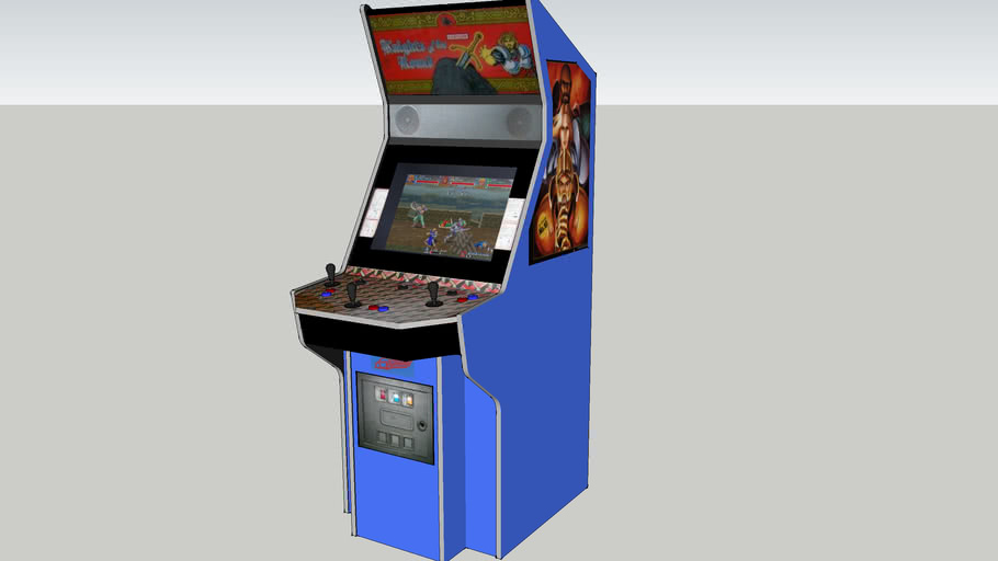 Knights of the Round arcade game | 3D Warehouse