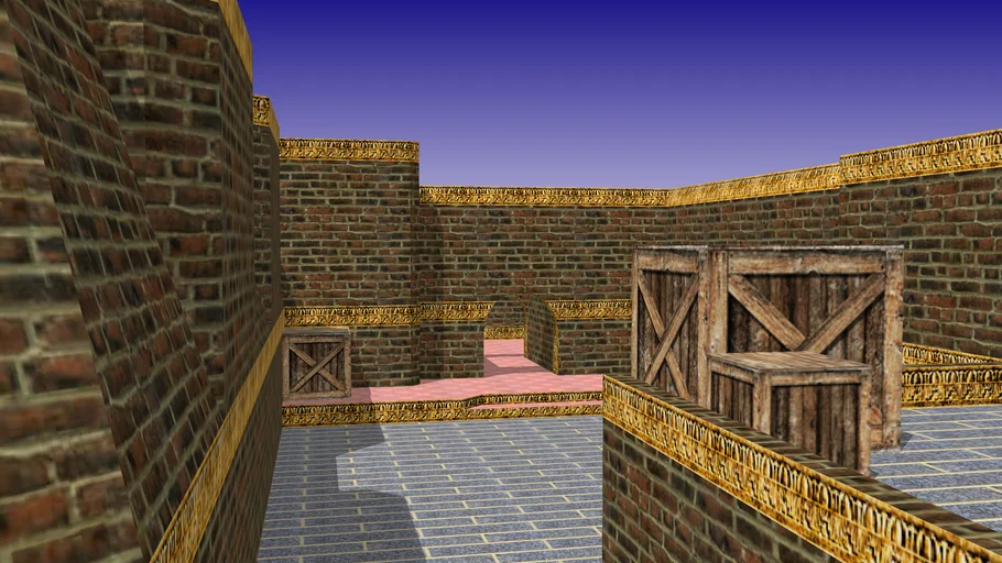 Counter strike 3D De-Dust 2 better map | 3D Warehouse