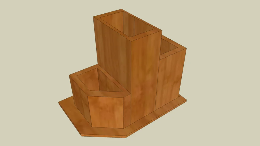 S2 boy's desk tidy idea | 3D Warehouse