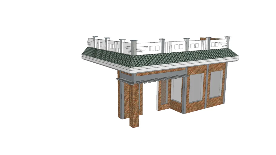 SketchUp file for Parapet | 3D Warehouse
