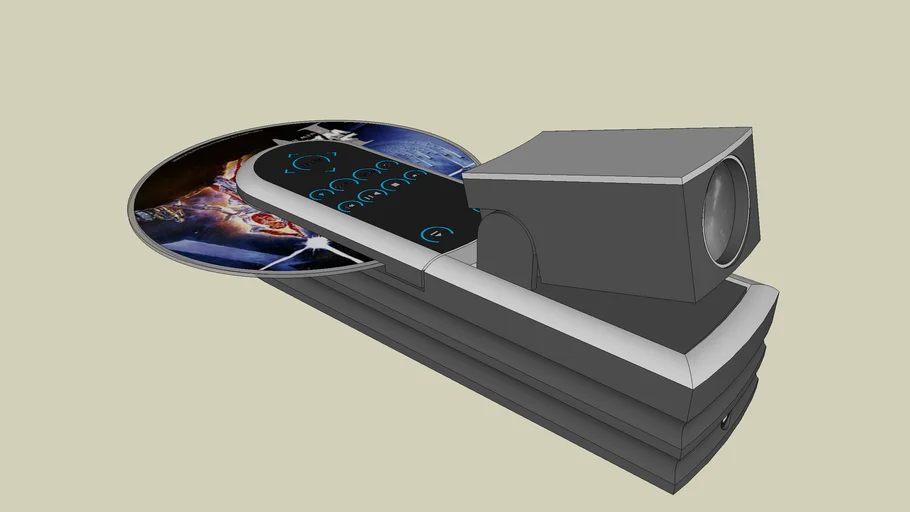 JediTech PDP-1138 Portable DVD Projection Player | 3D Warehouse