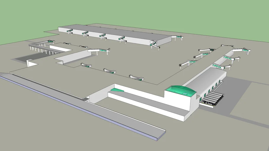 Airport Terminal | 3D Warehouse