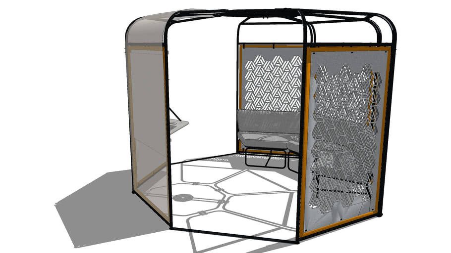 Frovi Colony Booth | 3D Warehouse