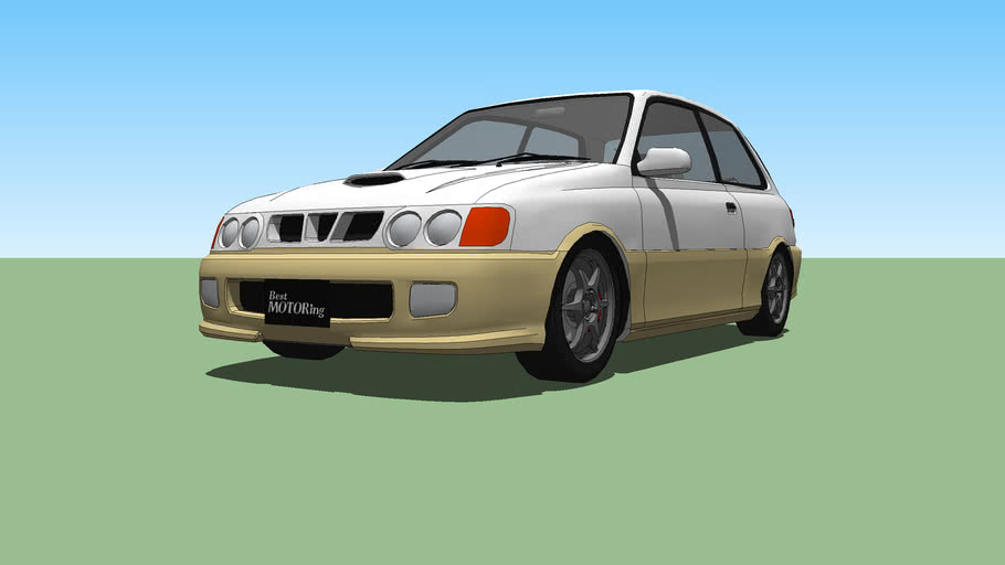 Toyota Starlet GT EP82 | 3D Warehouse