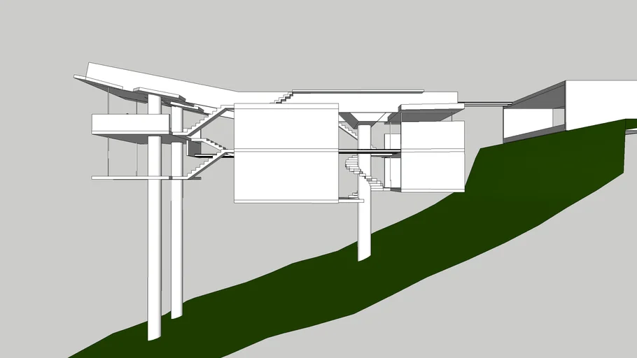 Angelo Bucci - Casa em Ubatuba | 3D Warehouse