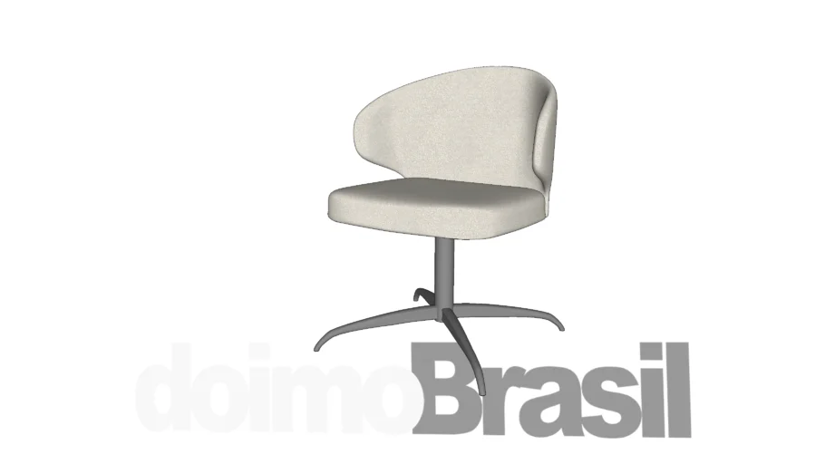 Cadeira Hella giratória | 3D Warehouse