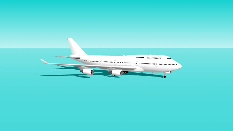Boeing 747-400ER template v 1.8 | 3D Warehouse