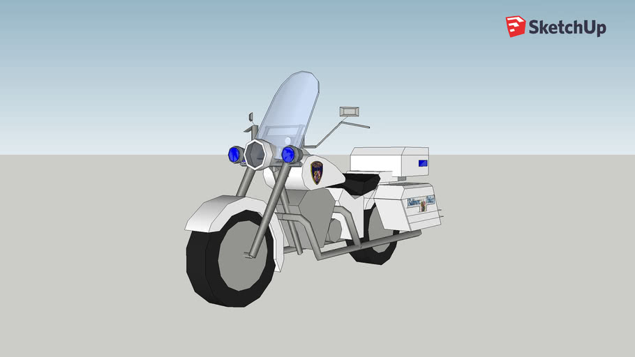 Baltimore City Police Motorcycle | 3D Warehouse