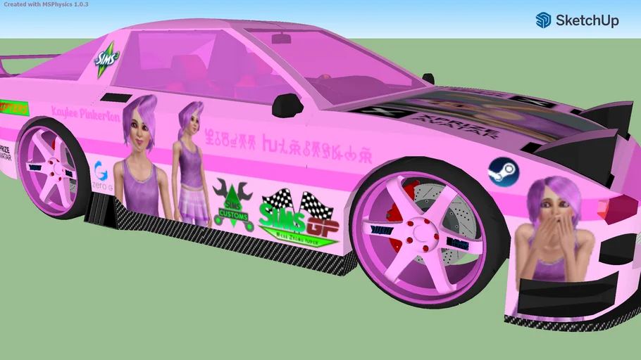 The Sims Customs Kaylee Pinkerton Car | 3D Warehouse