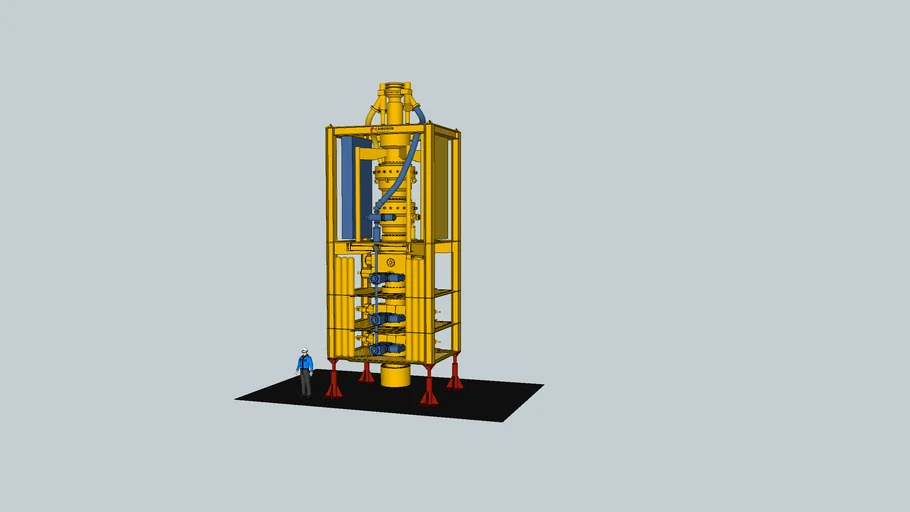 Blow Out Preventer Stack | 3D Warehouse