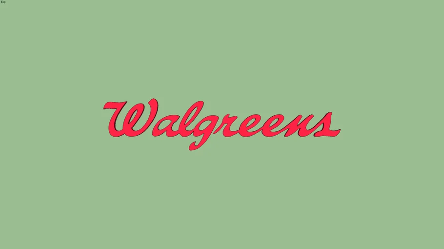 Walgreens - Logo | 3D Warehouse