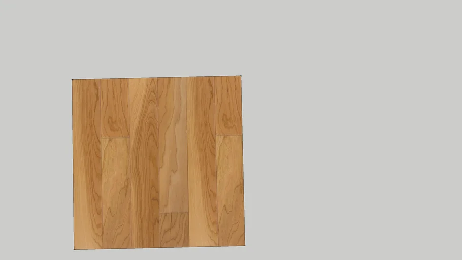 Cherry Natural Wood Floor | 3D Warehouse