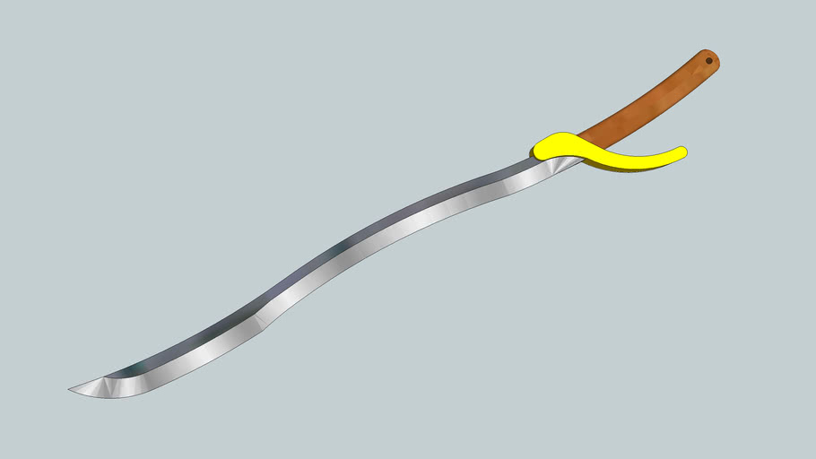 elven sabre simple | 3D Warehouse
