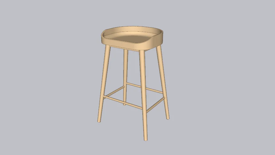Bar Stool 1 | 3D Warehouse