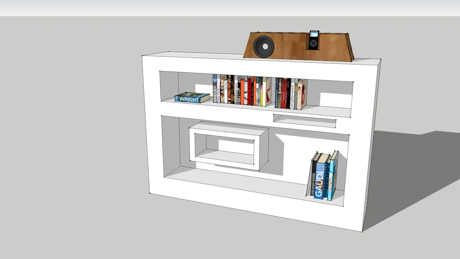 Bookshelf | 3D Warehouse