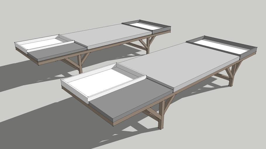 Mesa+Centro+MIXER | 3D Warehouse