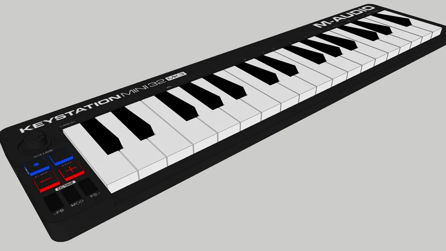 M-Audio Keystation Mini 32 MK3 | 3D Warehouse
