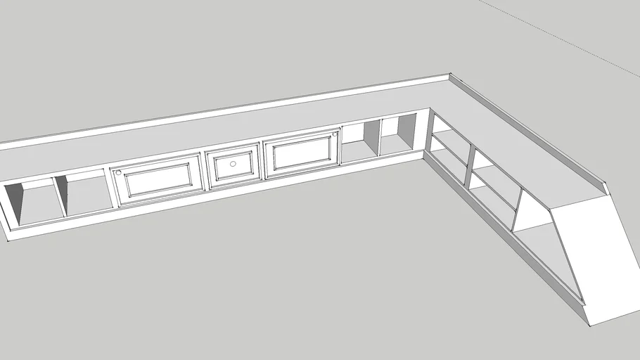 benchseat_storage | 3D Warehouse