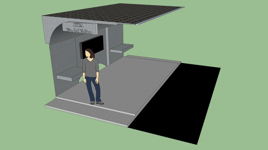 bus stop | 3D Warehouse