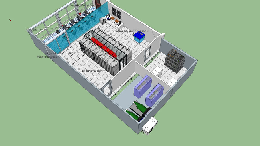 data center hut | 3D Warehouse