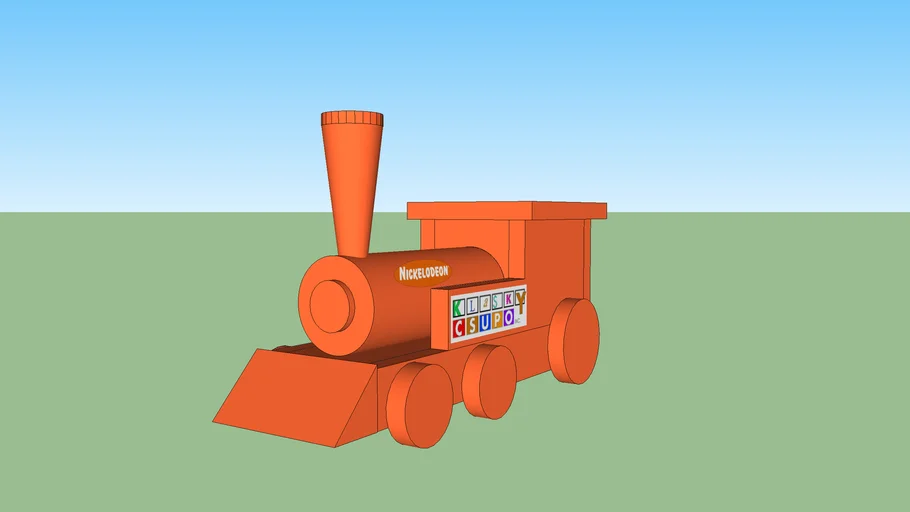 Nickelodeon Klasky Csupo Toy Train | 3D Warehouse