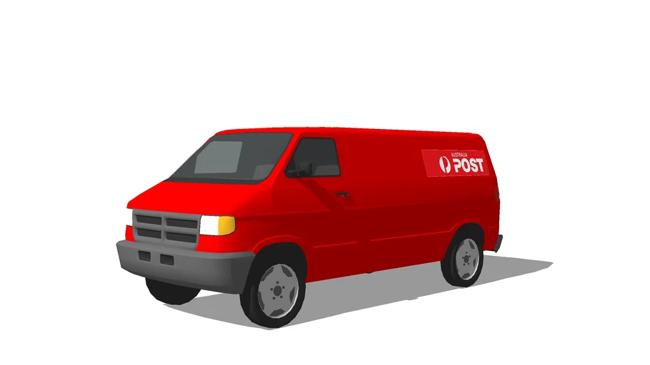 Australia Post Ram Van | 3D Warehouse