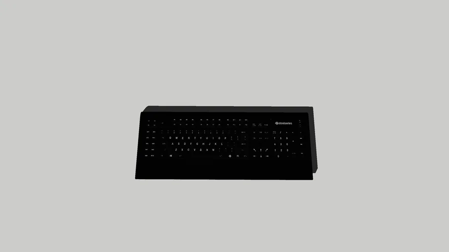 Steel Series Apex 350 Gaming Keyboard | 3D Warehouse