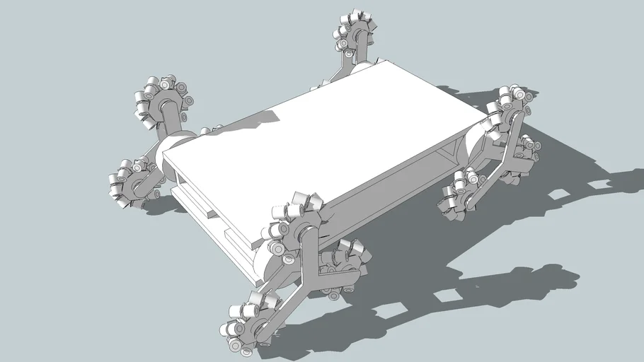 Ladder climb robot chassis | 3D Warehouse