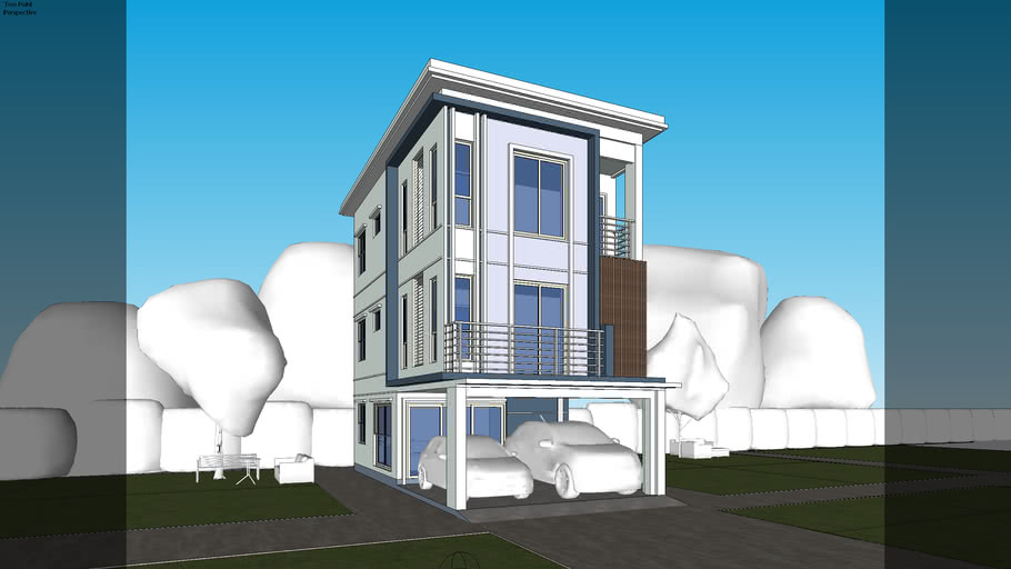 3 Storey Commercial | 3D Warehouse