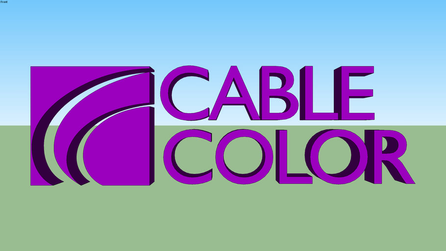Cable Color logo | 3D Warehouse