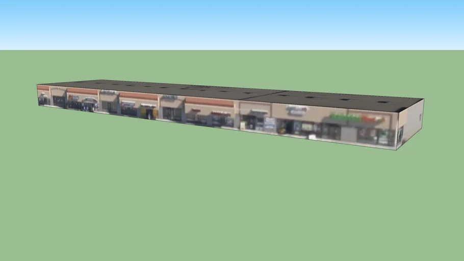 Strip Mall | 3D Warehouse