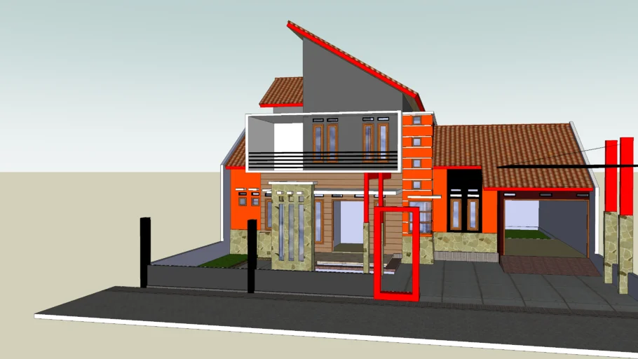 rumah minimalis | 3D Warehouse