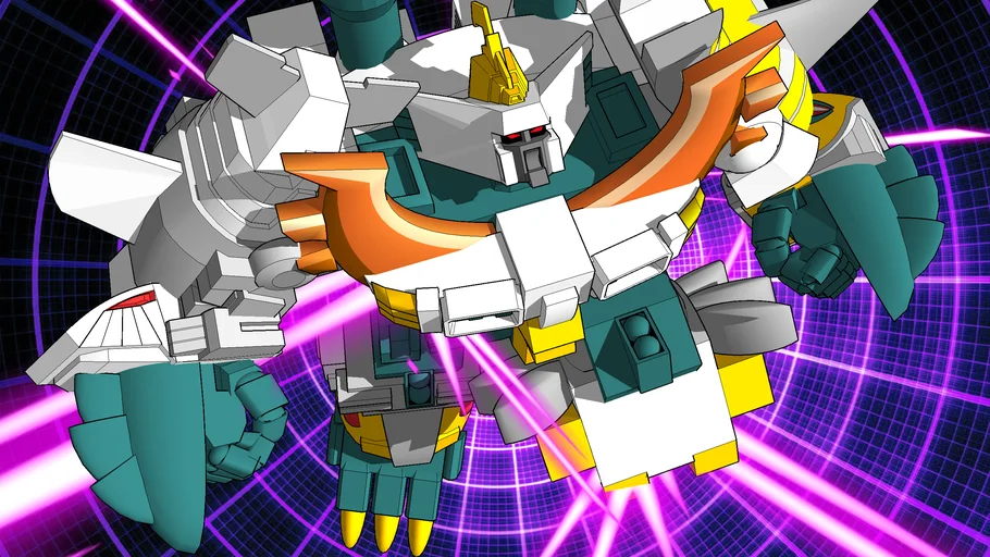 God King Poseidon Piranacon Beast Wars Neo 2nd II Masterforce ...