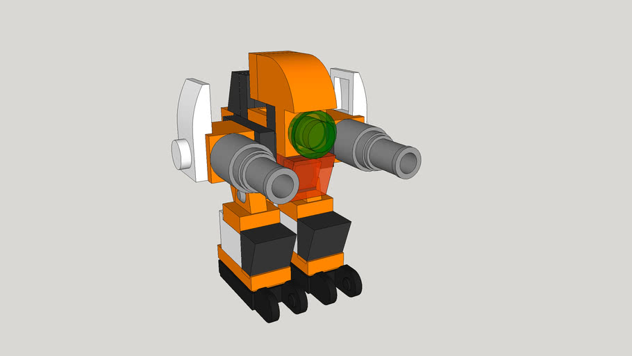 LEGO Robot Model | 3D Warehouse