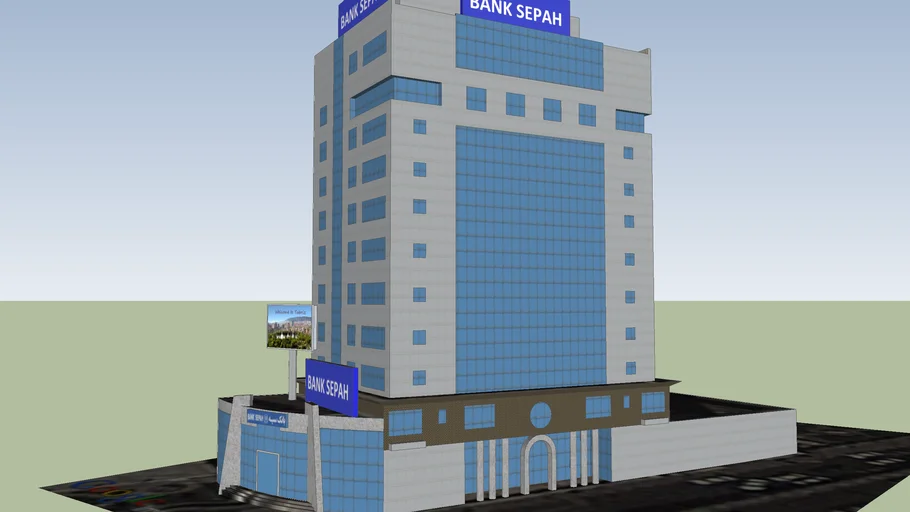 Bank sepah | 3D Warehouse