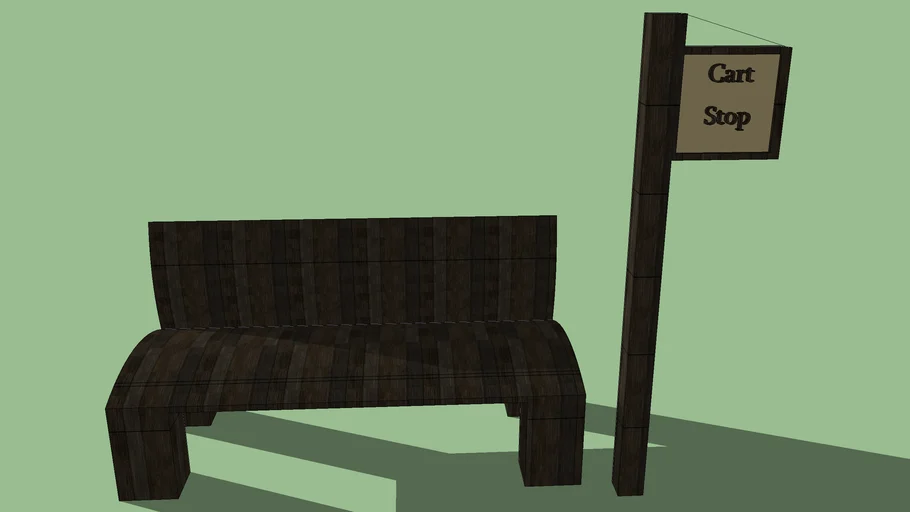 Cart Stop | 3D Warehouse