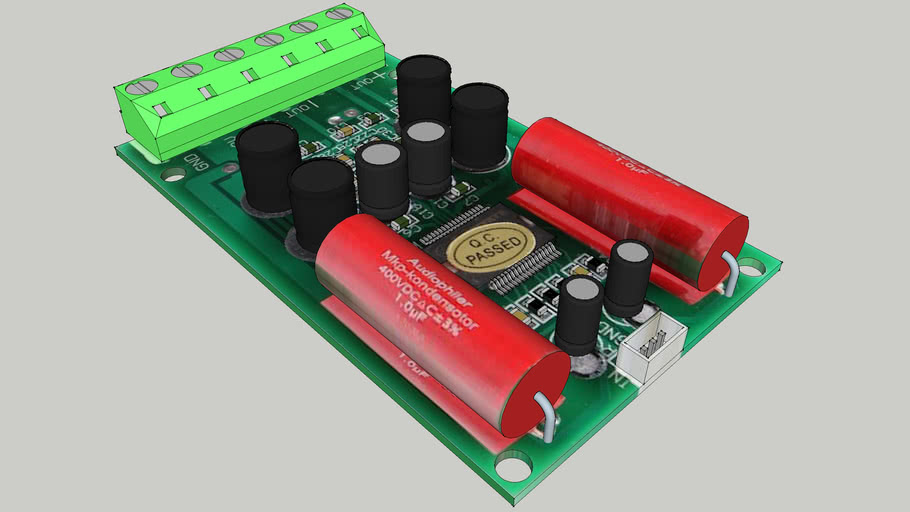 TA2024 MKII Tripath amplifier | 3D Warehouse