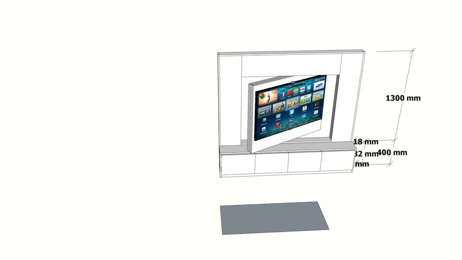 Tv Console 2 | 3D Warehouse