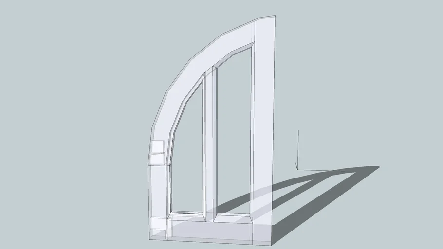 Phase 6 Lancet Arch door | 3D Warehouse