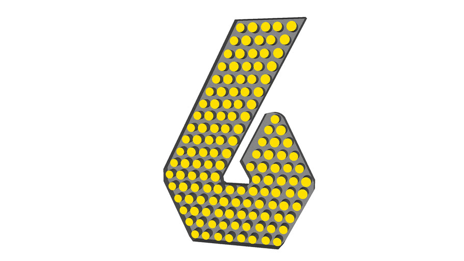 Numeral ''6'' Time-Square | 3D Warehouse