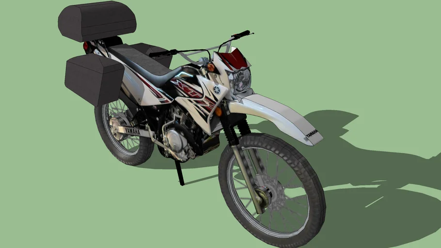 YAMAHA XTZ 125 | 3D Warehouse