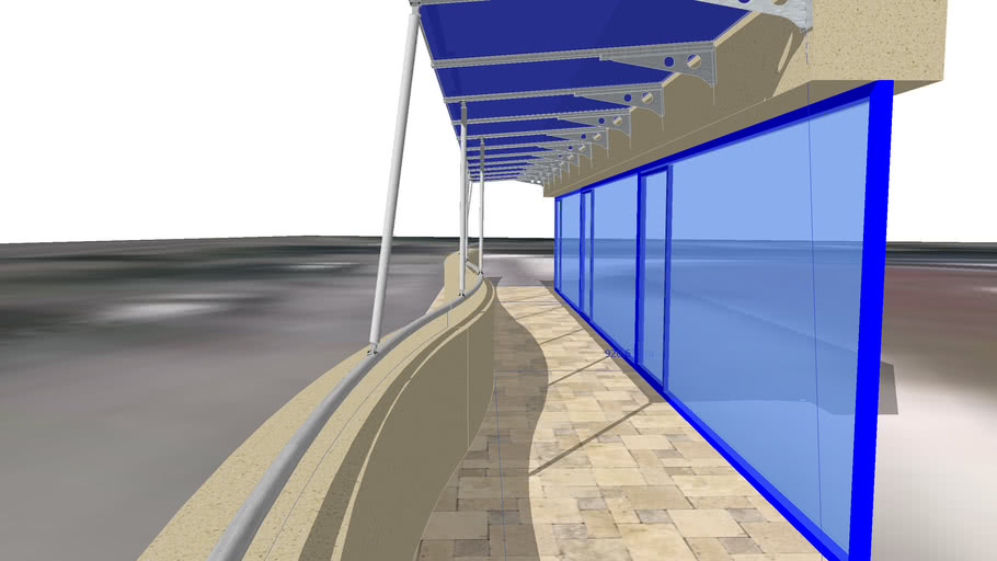 Simple shade structure | 3D Warehouse