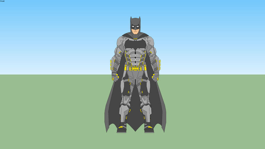 2d Batman - Justice League | 3D Warehouse