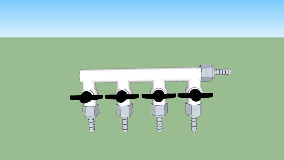Gas Manifold | 3D Warehouse