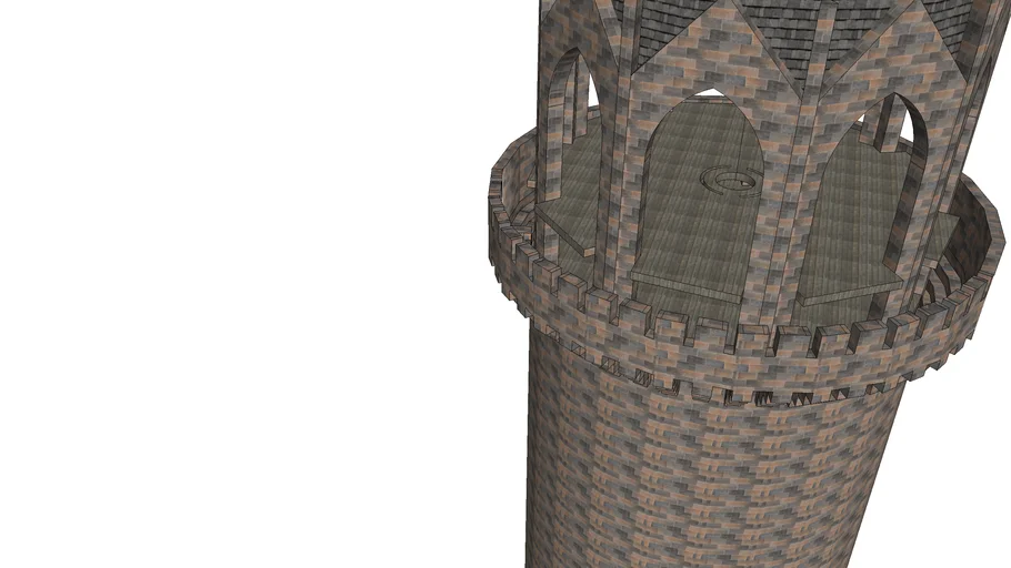 Astronomy Tower Turret | 3D Warehouse
