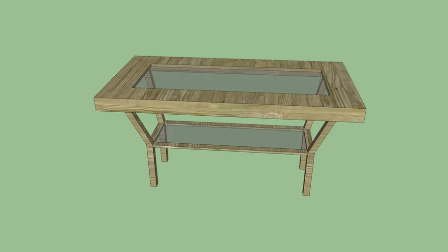 Rustic Coffee Table | 3D Warehouse