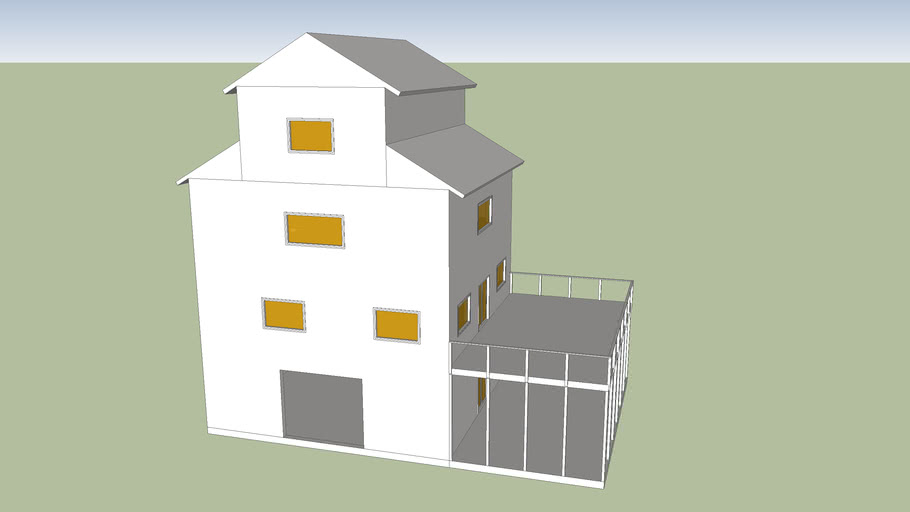 Re-Purposed Grain Elevator | 3D Warehouse